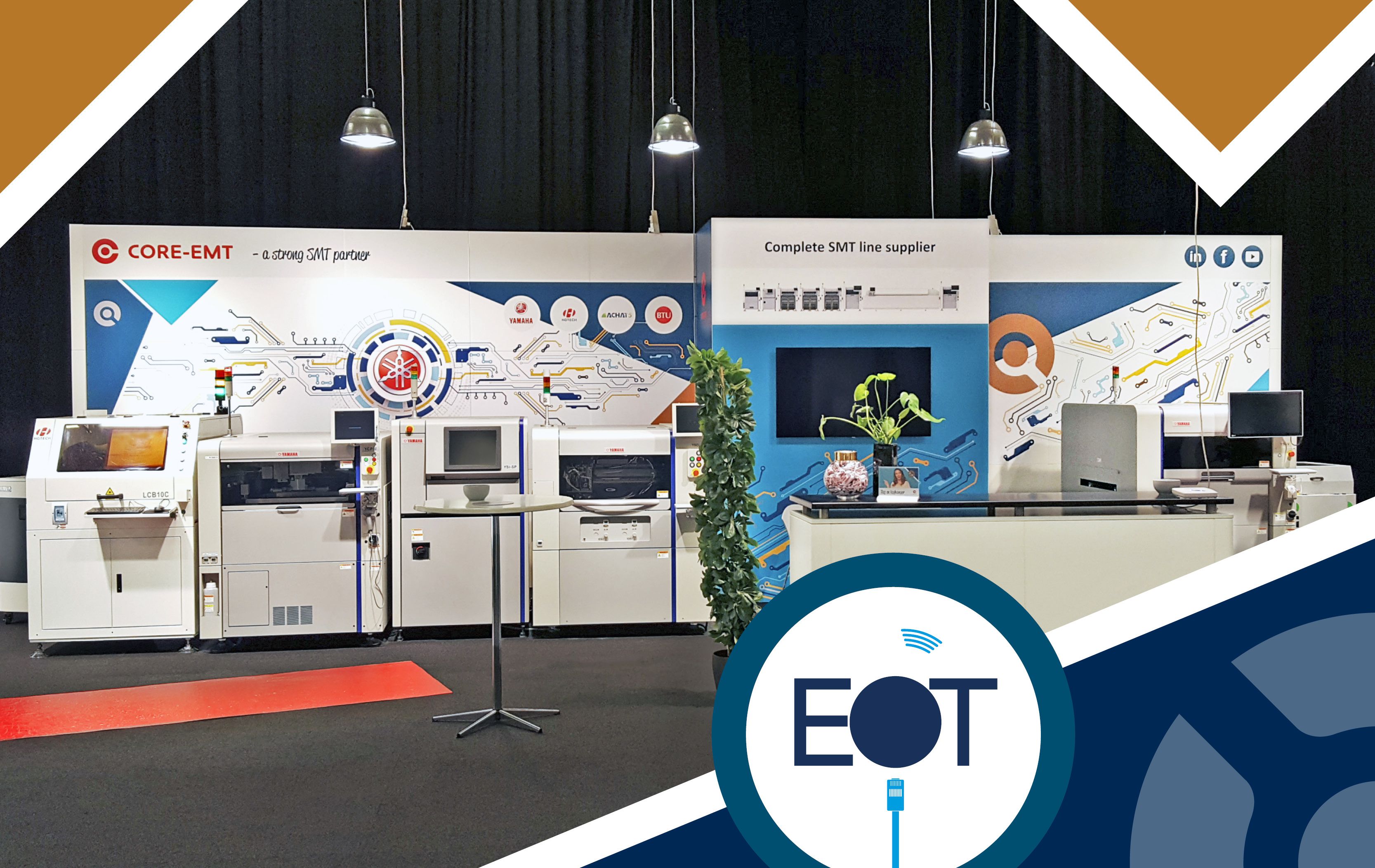 EOT expo 2021 - Electronics of tomorrow exhibition with SMT equipment